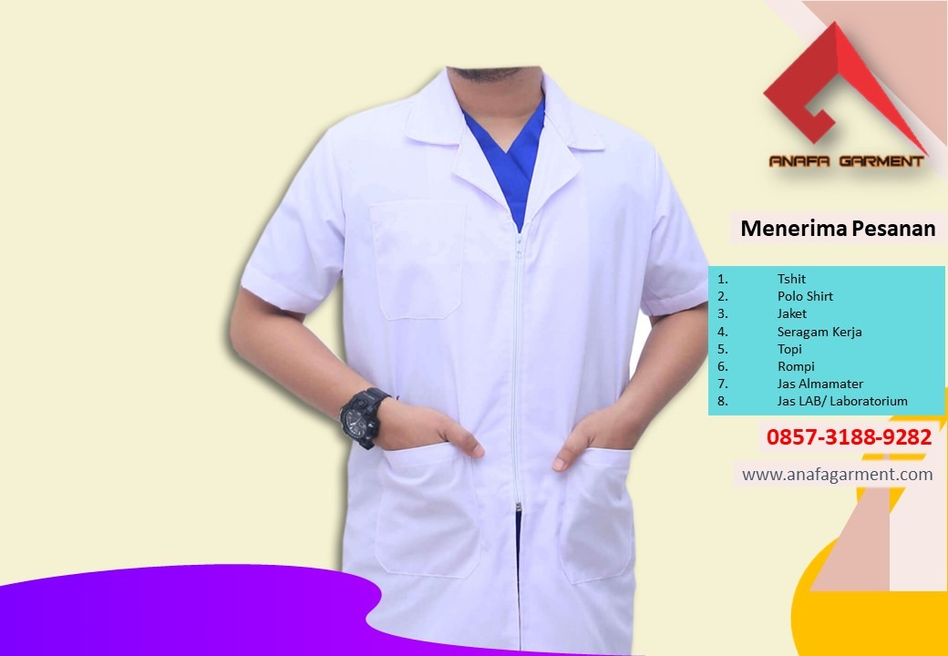 0857-3188-9282 Konveksi Jas Laboratorium di Gunung Anyar Surabaya ...