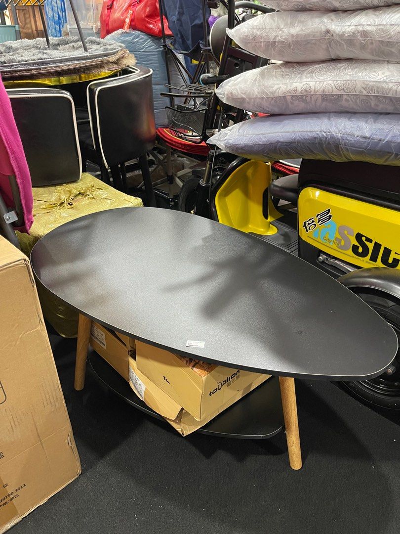 100cm Double deck Table Meja, Furniture & Home Living, Furniture ...