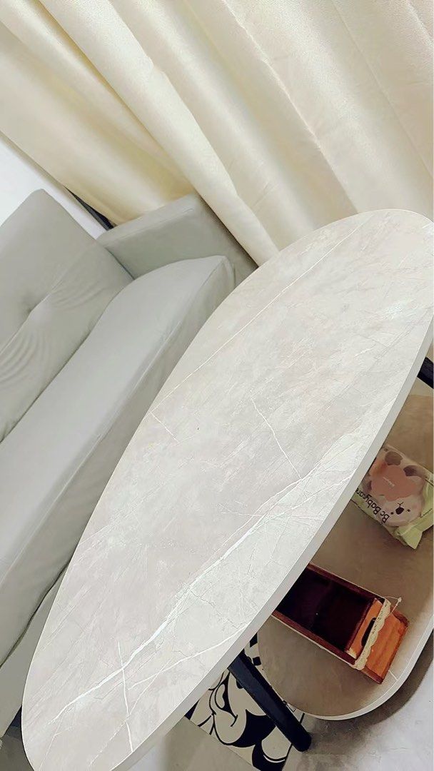 100cm Double deck Table Meja, Furniture & Home Living, Furniture ...