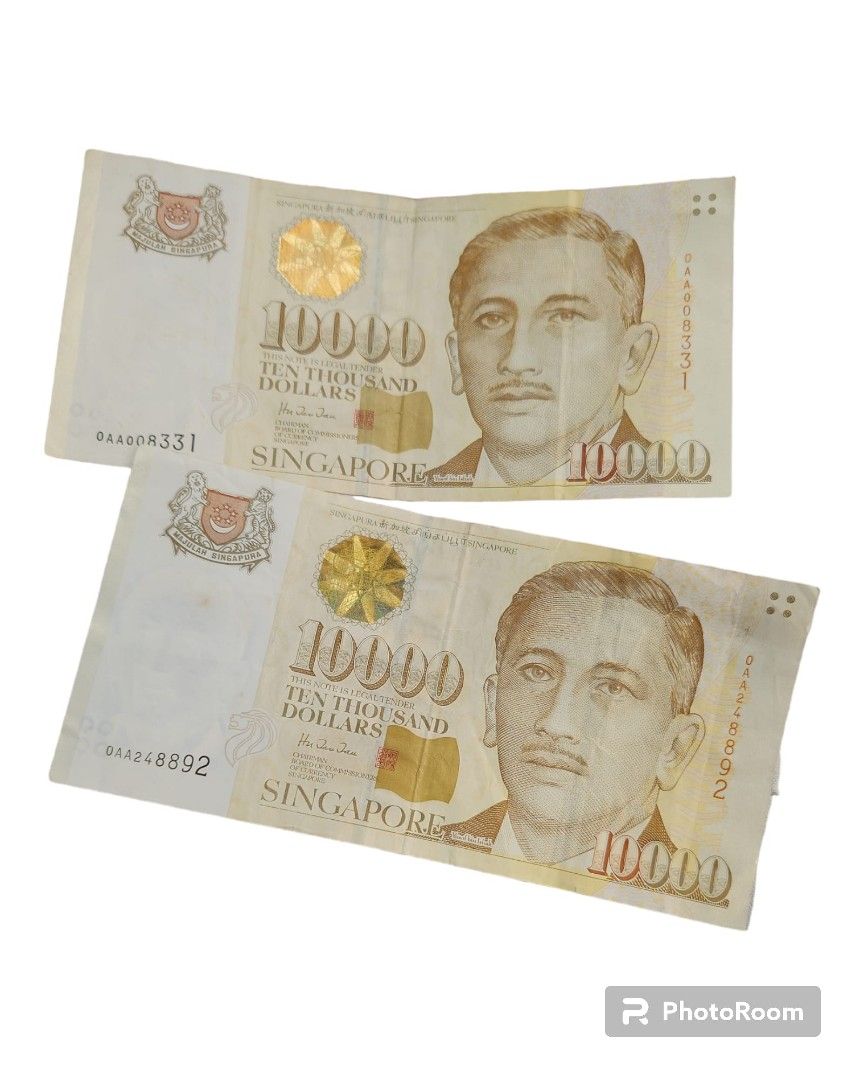 10k notes, Hobbies & Toys, Memorabilia & Collectibles, Currency on ...