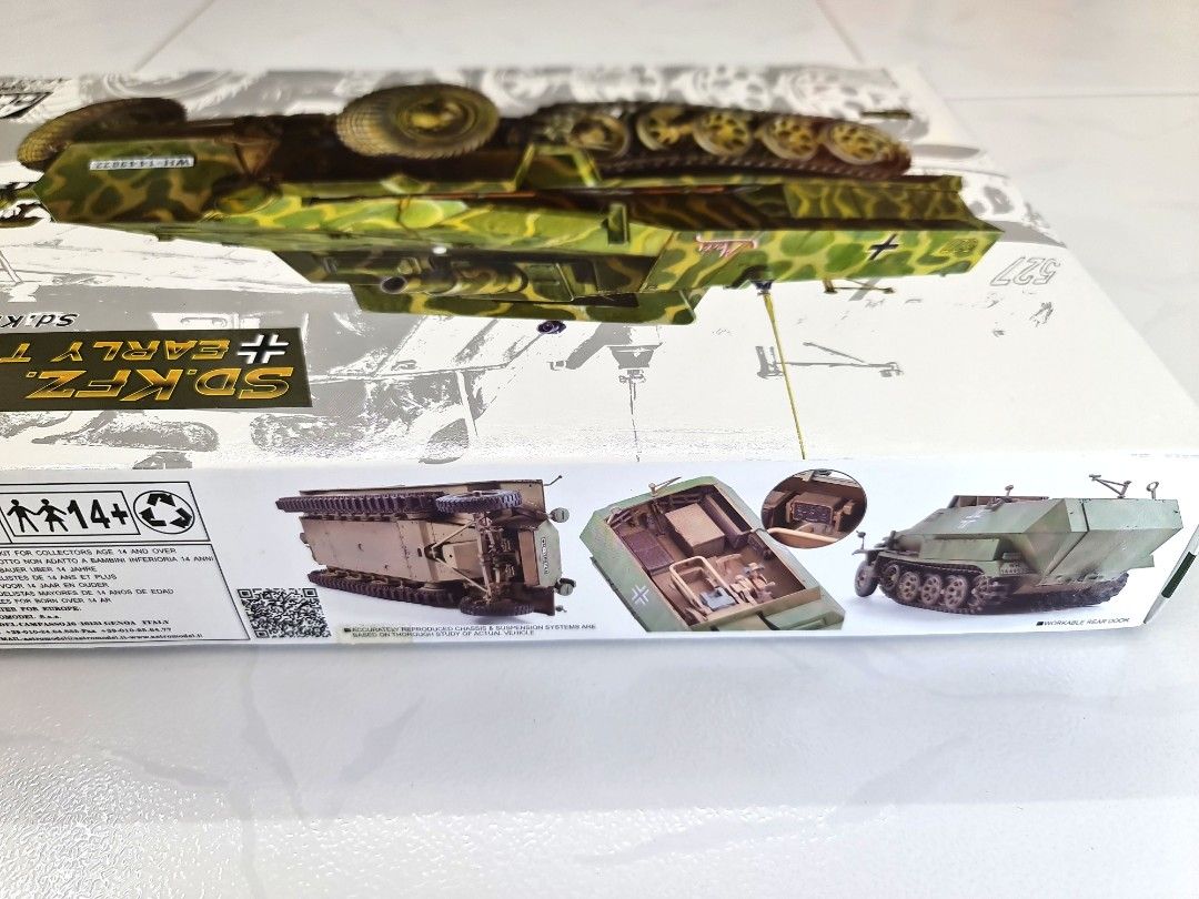 1/35 #AF35251 AFV Club German Halftrack Sd Kfz 251/9 Ausf C "Stummel ...