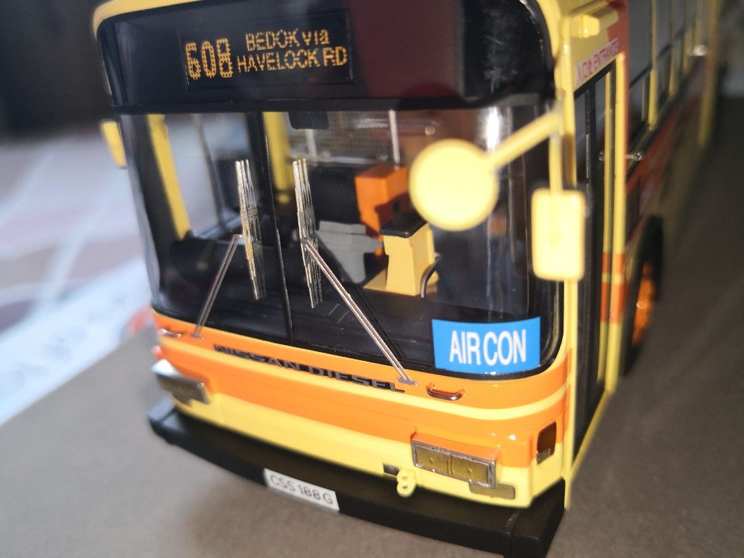 1:43 Limited Singapore City Shuttle Limited Pieces 88 Sg Buses CSS, Hobbies & Toys, Toys & Games ...