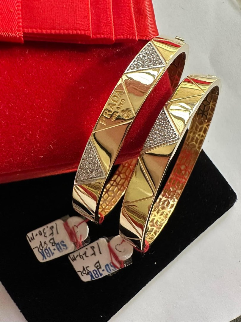 18K Saudi Gold bangle, Women's Fashion, Jewelry & Organizers, Bracelets ...