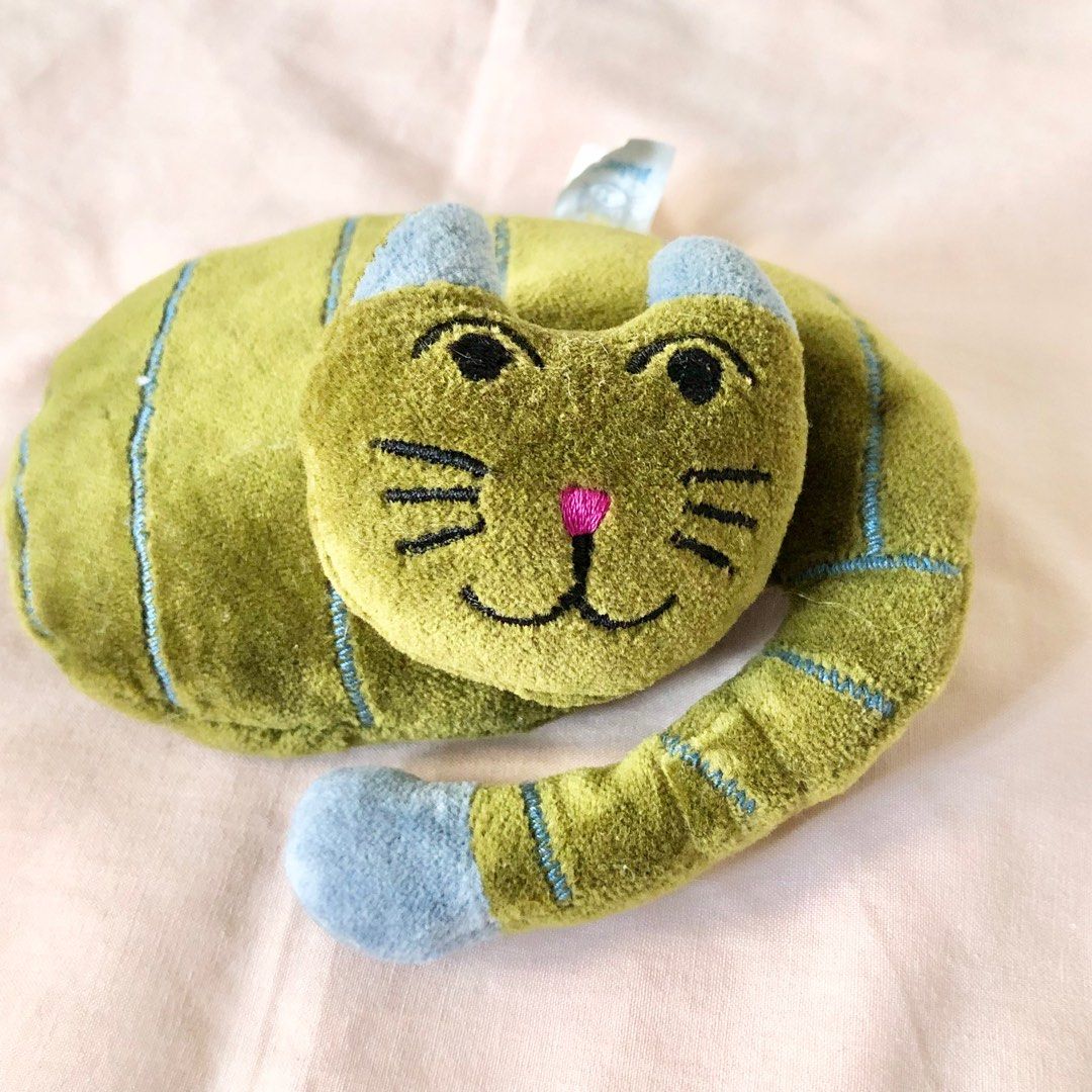 1990s Vintage Jellycat Cat nap, Hobbies & Toys, Toys & Games on Carousell