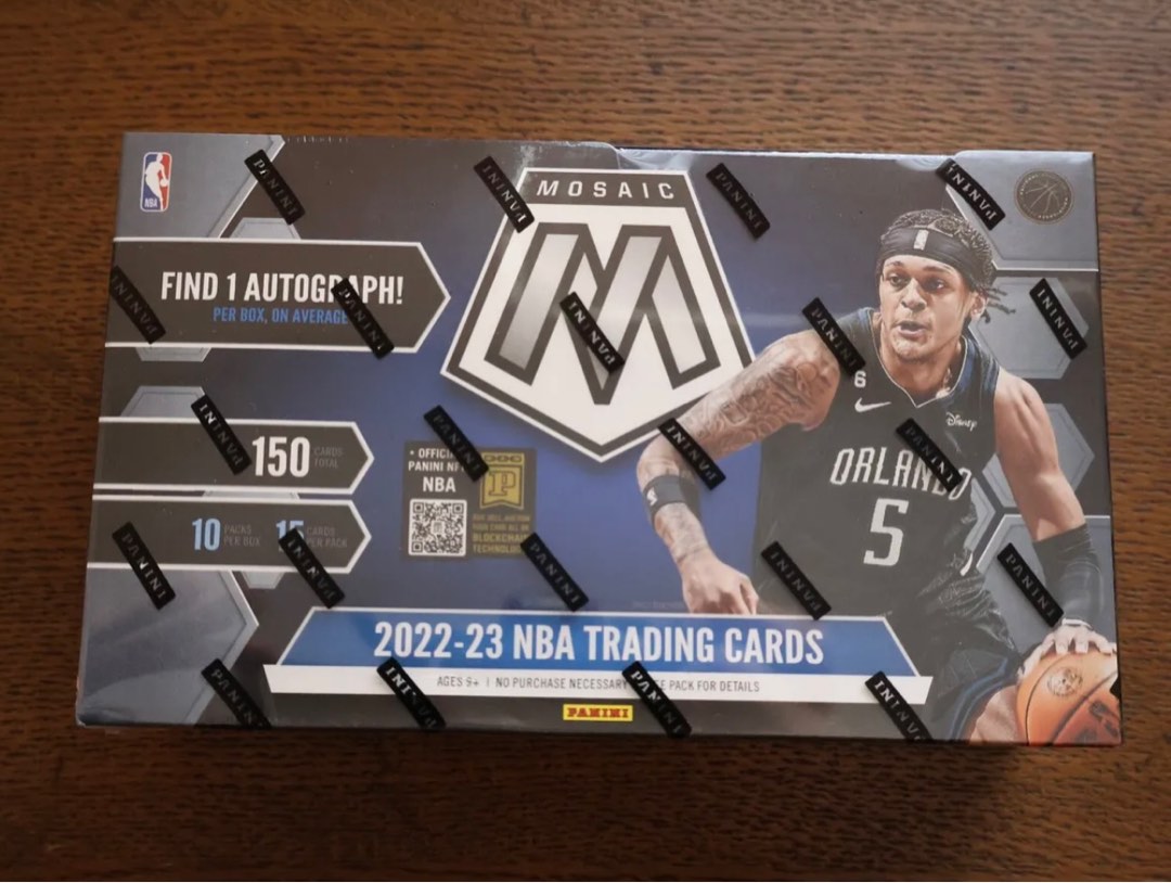2022-23 Panini Mosaic NBA Trading Card Box (Hobby), Hobbies & Toys ...