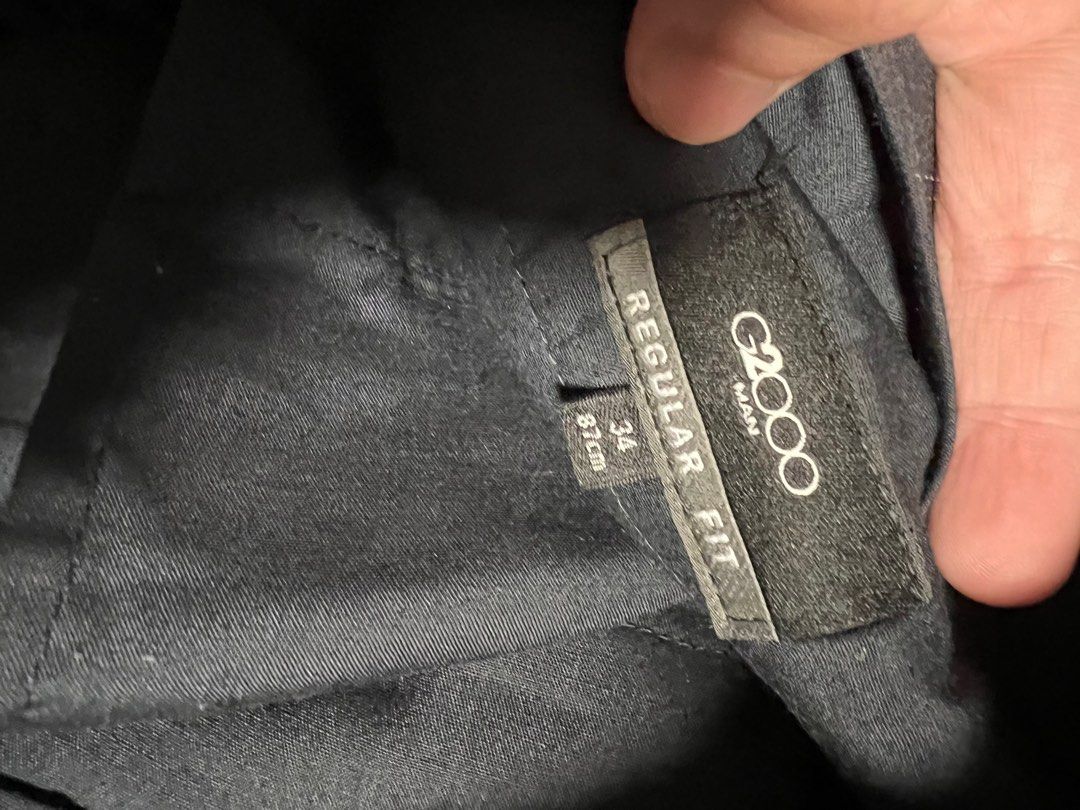 2 Pc Navy Blue G2000 Suit, Men's Fashion, Coats, Jackets and Outerwear ...