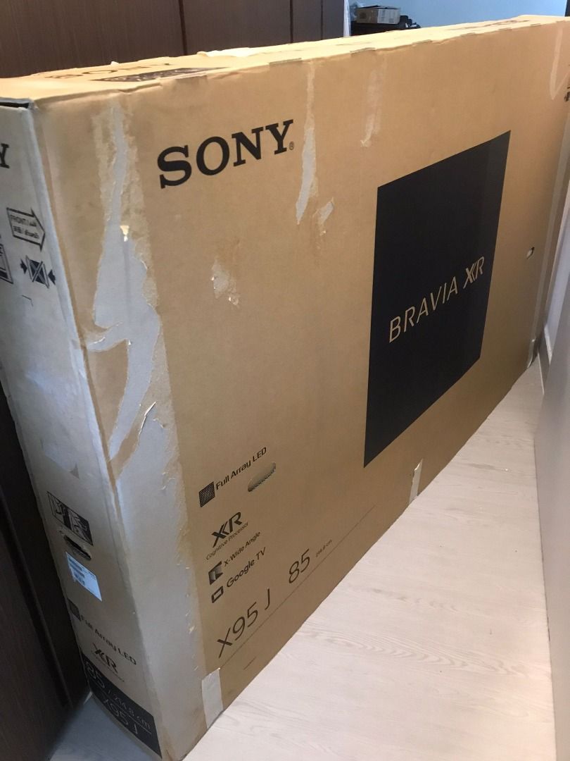 85-inch Sony TV Cardboard Box - Very Large Cardboard For Moving House ...