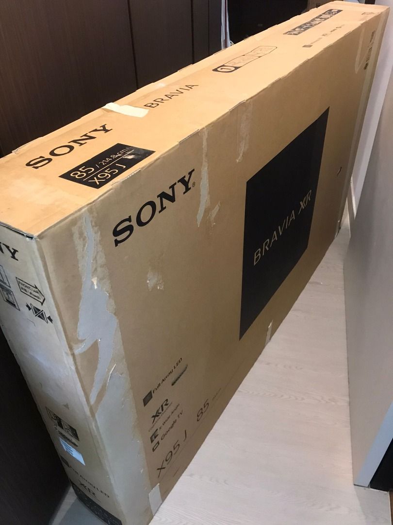 85-inch Sony TV Cardboard Box - Very Large Cardboard For Moving House ...