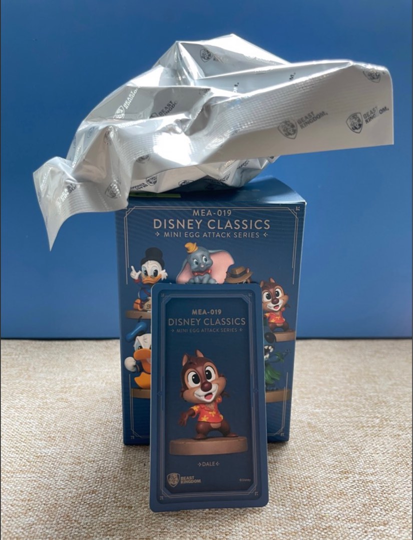 全新迪士尼 Beast Kingdom Disney Classics 鋼牙 Dale盲盒 MEA-019, 興趣及遊戲, 玩具 & 遊戲類 ...
