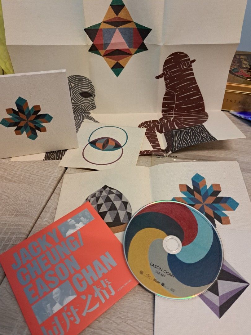 陳奕迅 Eason The Key CD 任我行 同舟之情 張學友 首版 双碟 罕 全套 poster 歌詞 透明膠套 齊料 十分新淨 (沒有 ...