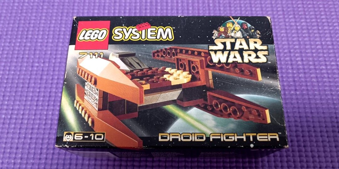 全新未開盒 Lego 7111 Droid Fighte StarWars 星戰系列 (1999年出產), 興趣及遊戲, 玩具 & 遊戲類 ...