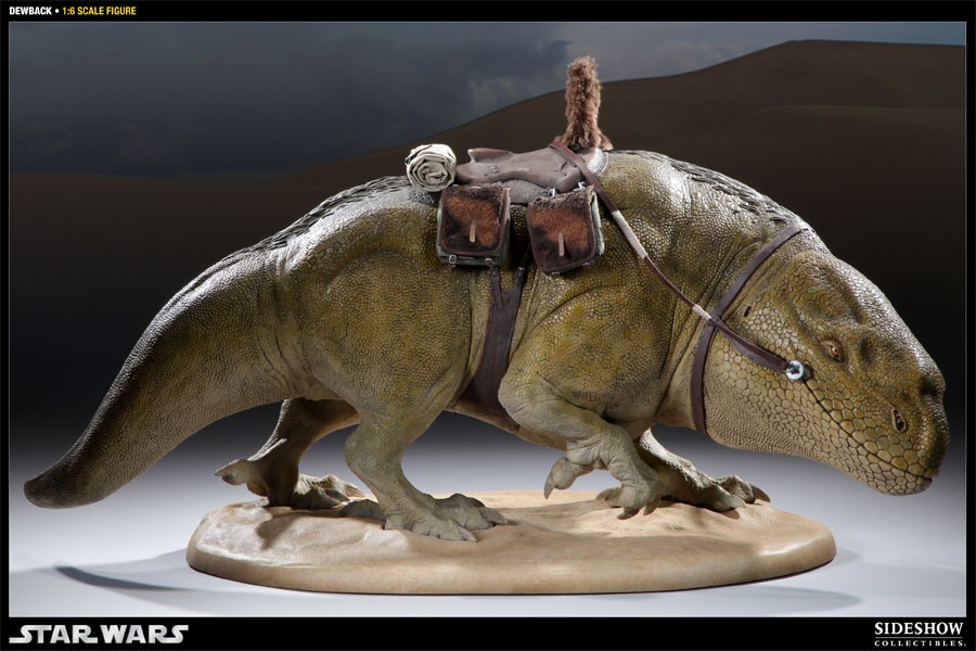 全新啡盒 Sideshow Collectibles Star Wars Dewback Sixth Scale Figure, 興趣及遊戲 ...