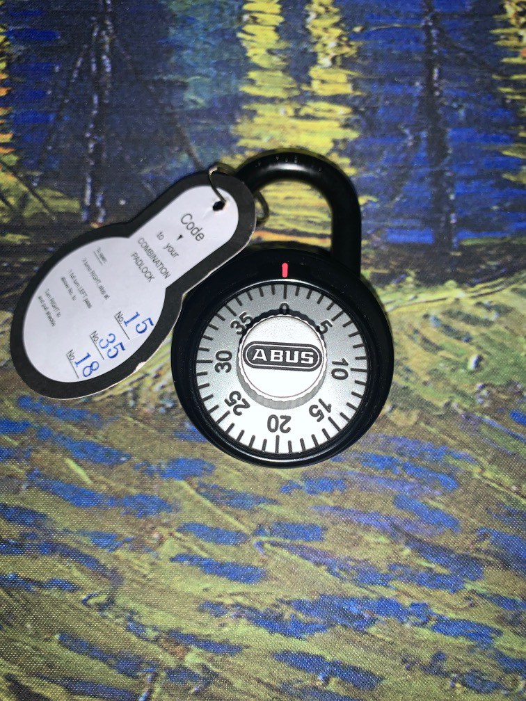 ABUS Padlock, Furniture & Home Living, Security & Locks, Locks, Doors ...