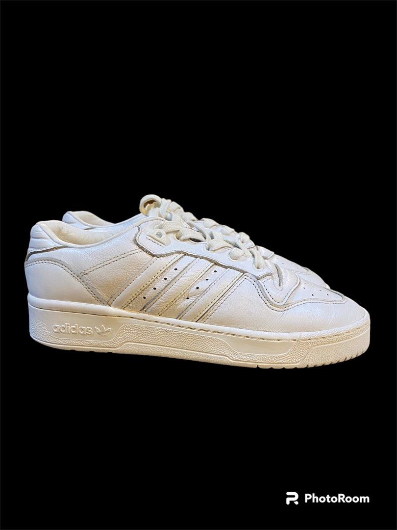 Adidas Rival Low White, Men's Fashion, Footwear, Sneakers on Carousell