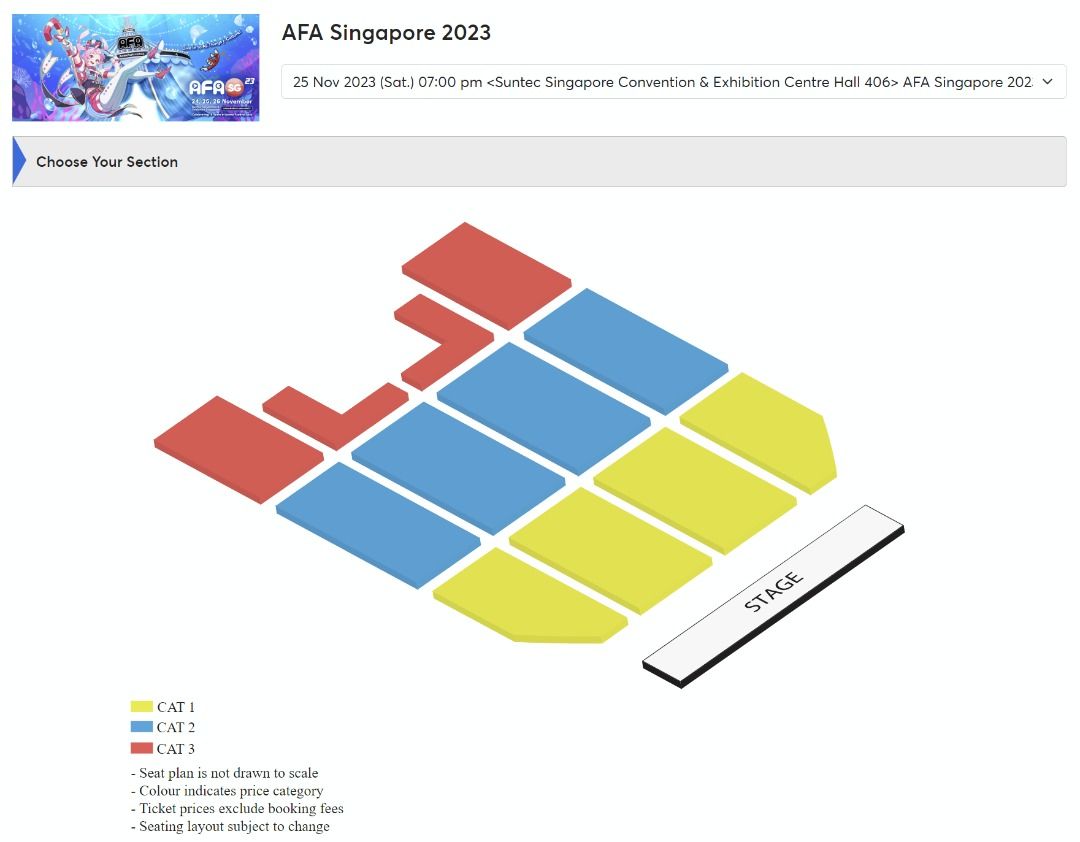 AFA 2023 Day 2 Concert CAT 2 - AFA x hololive Meet Ticket, Tickets ...