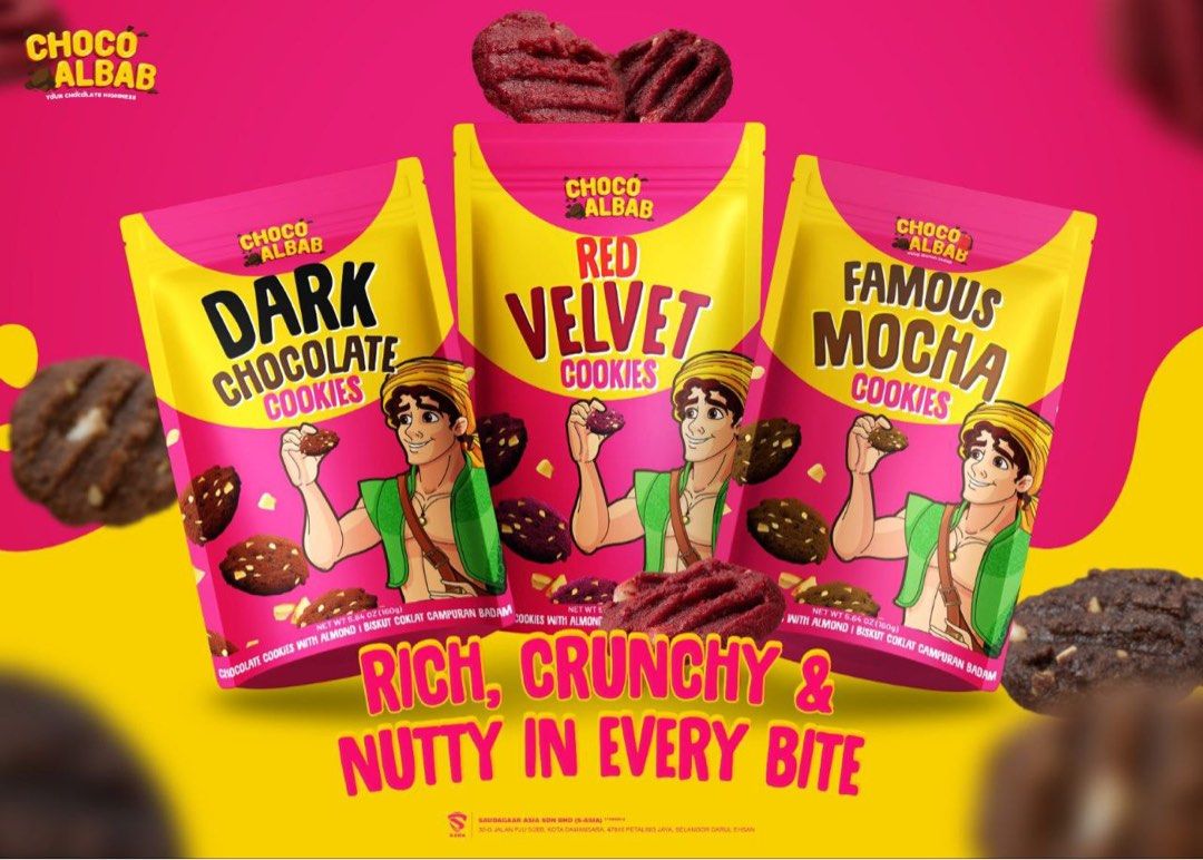 Albab Cookies by Choco Albab, Food & Drinks, Homemade Bakes on Carousell