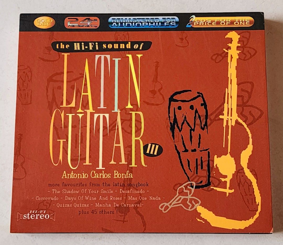 Antonio Carlos Bonfa ~ The Hi-Fi Sound Of Latin Guitars ( PREMIUM ...