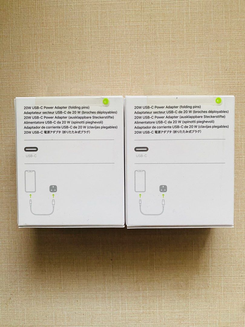 Apple 20W USB-C Power Adapter BNIB, Mobile Phones & Gadgets, Mobile ...