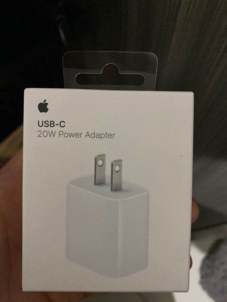 Apple usb-c 20w power adapter, Mobile Phones & Gadgets, Mobile & Gadget ...