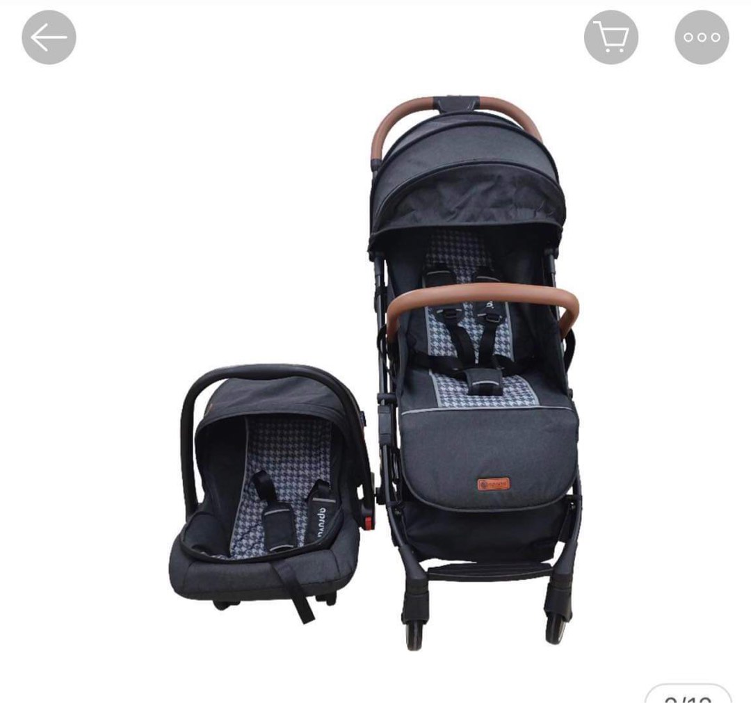 APRUVA STROLLER WITH CARRIER, Babies & Kids, Going Out, Strollers on ...