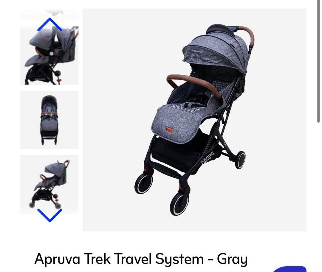 APRUVA STROLLER WITH CARRIER, Babies & Kids, Going Out, Strollers on ...