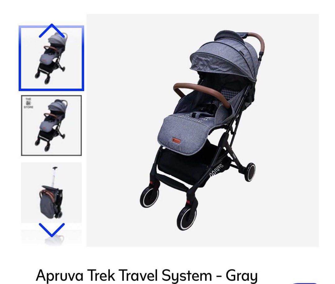 APRUVA STROLLER WITH CARRIER, Babies & Kids, Going Out, Strollers on ...