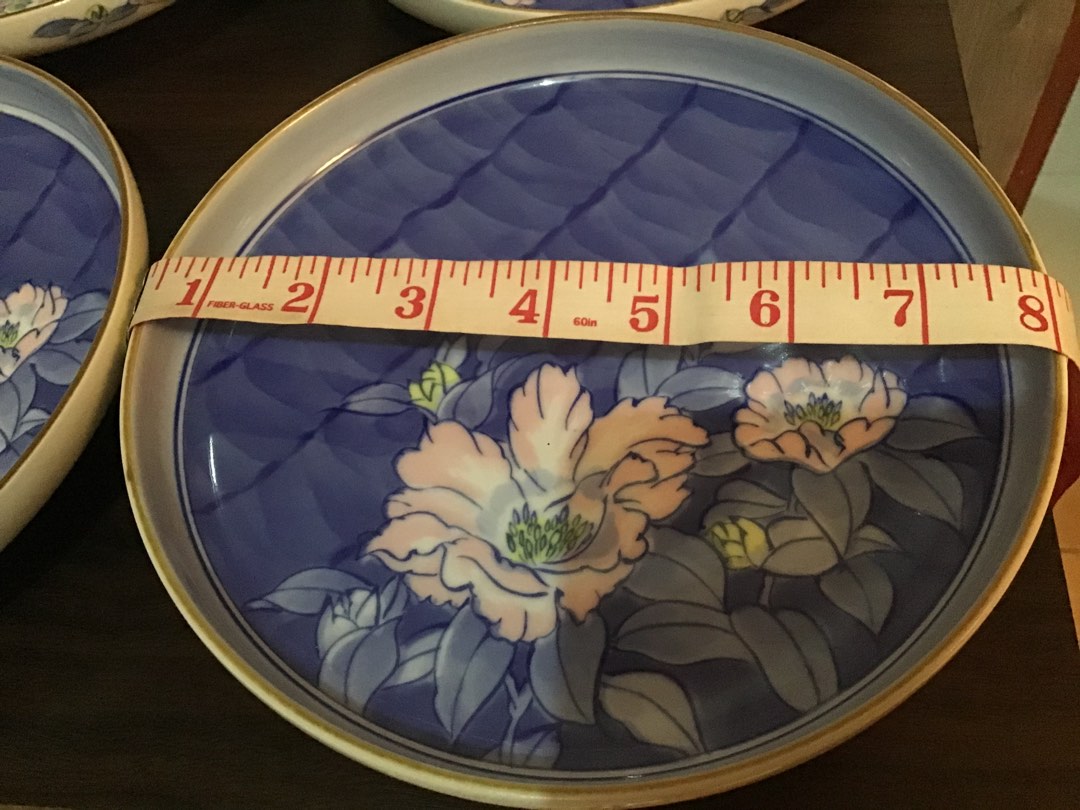 Arita Dinner / Pasta Plate footed made in Japan, Furniture & Home ...