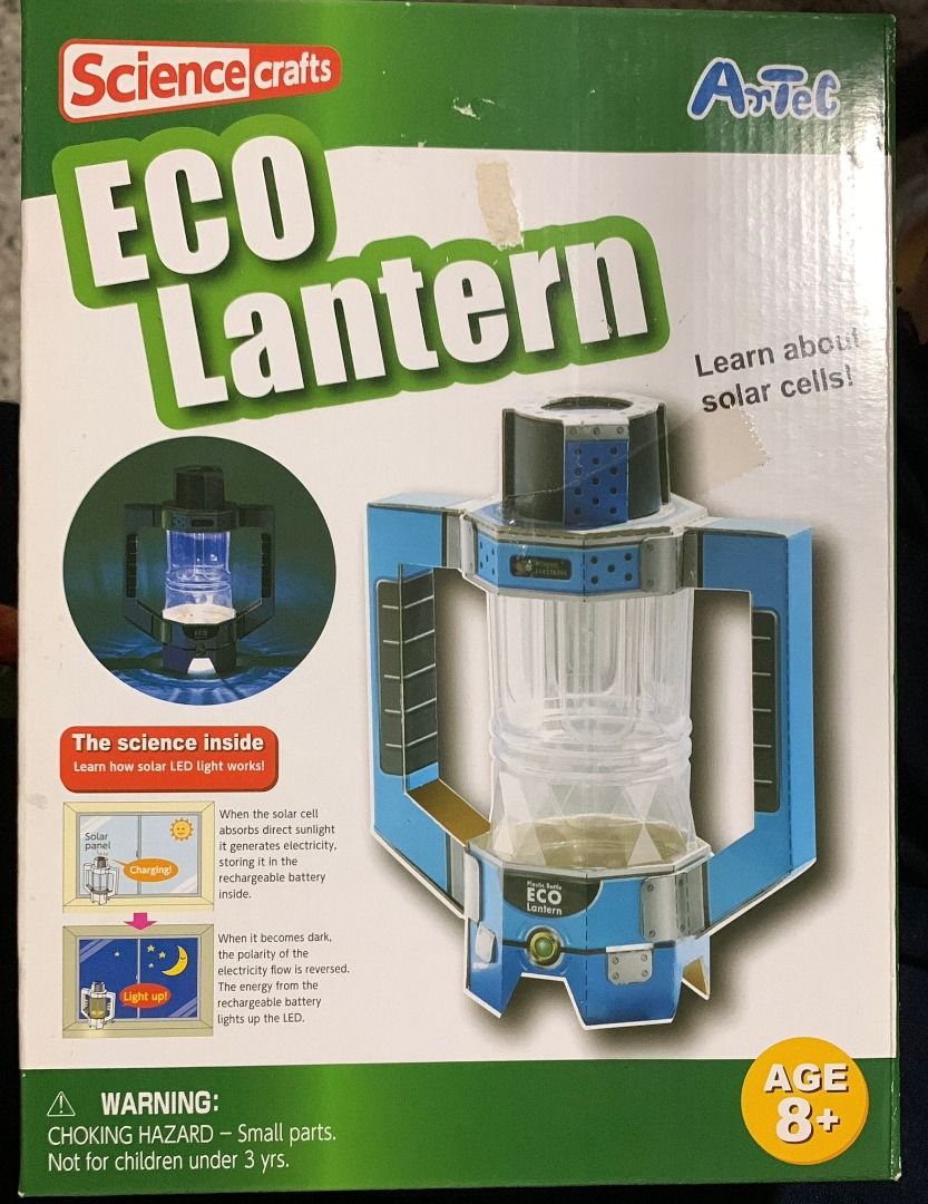 ArTeC Science Crafts Eco Lantern Science Learning Activity Set, Hobbies ...