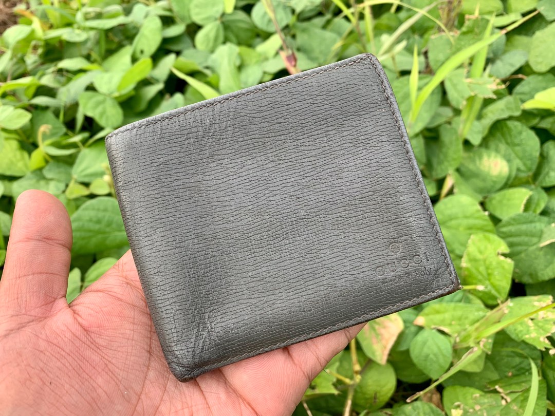Authentic Gucci Paisley Leather Bifold Wallet, Luxury, Bags & Wallets ...