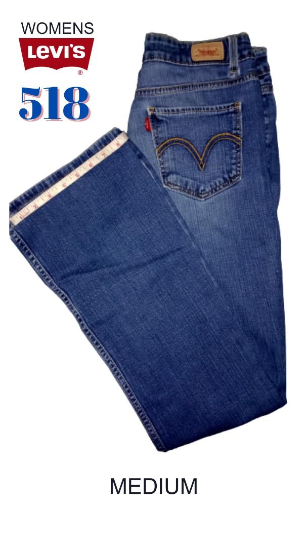 Authentic Levi's 518 for Women, Women's Fashion, Bottoms, Jeans on Carousell