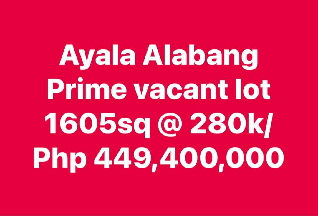 Ayala Alabang along ATIS street near mango drive, Property, For Sale ...