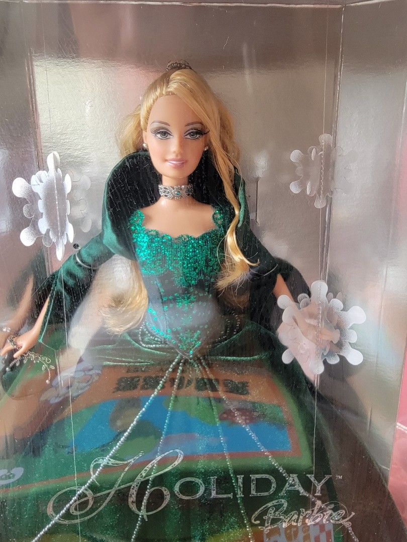 B Mattel Holiday Barbie 2004 Special Edition B5848 Doll Collectible ...