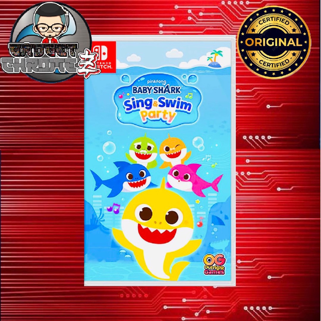 Baby Shark Sing & Swim Party | Nintendo Switch Game | BRANDNEW, Video ...