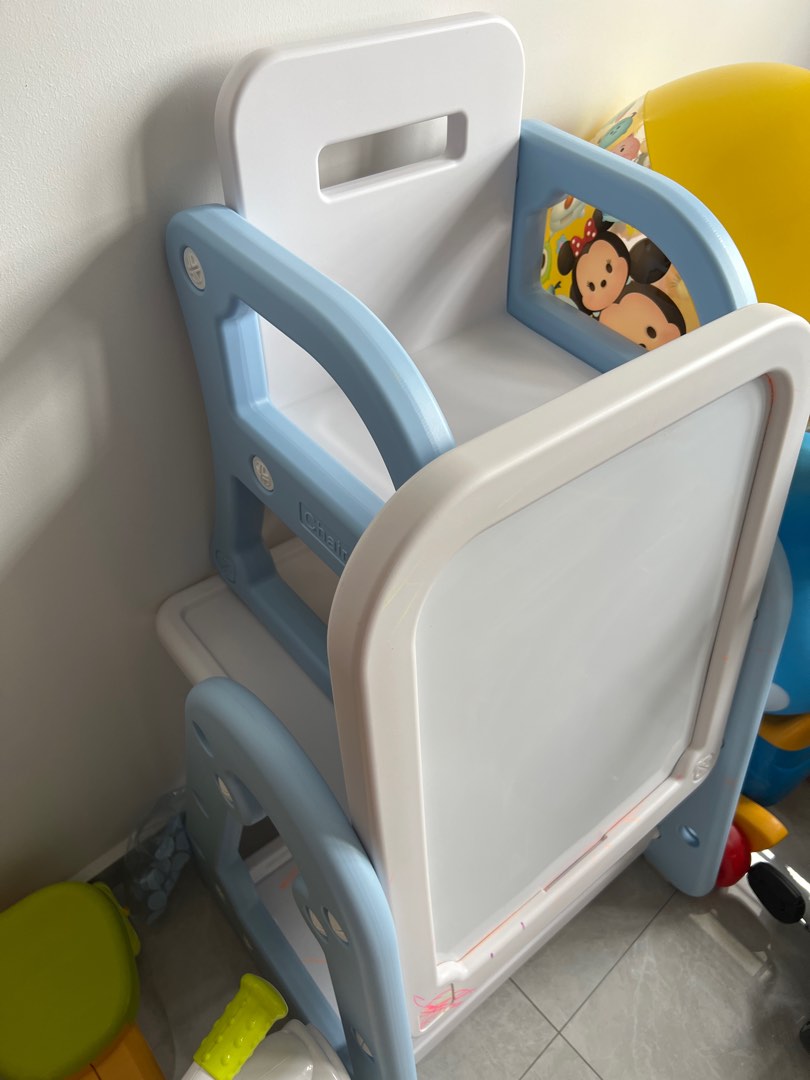Baby Whiteboard and Chair, Babies & Kids, Baby Nursery & Kids Furniture ...