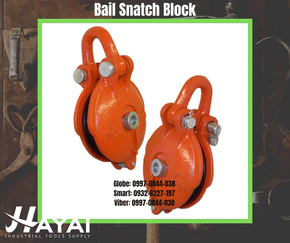 Bail Snatch Block, Commercial & Industrial, Industrial Equipment on ...