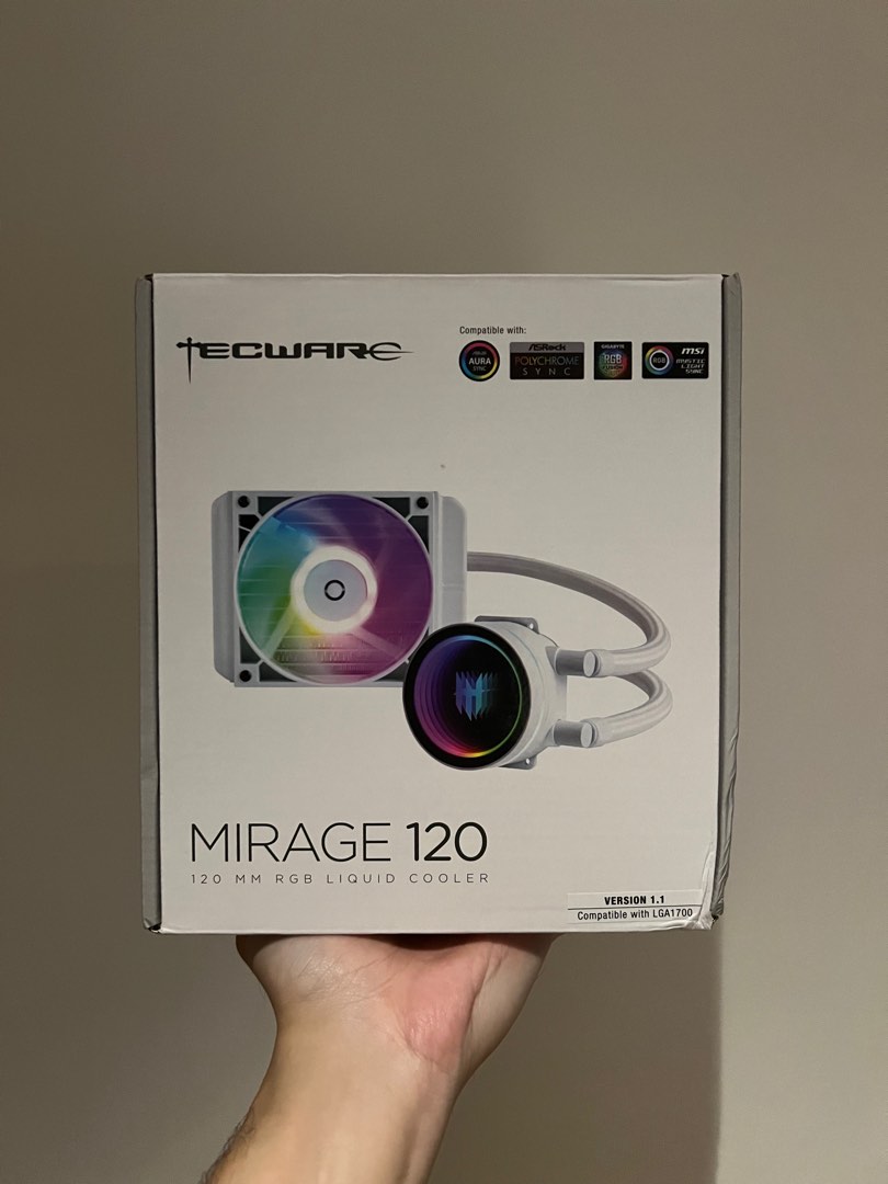 [CHEAPEST] TECWARE MIRAGE 120 AIO COOLER, Computers & Tech, Parts ...
