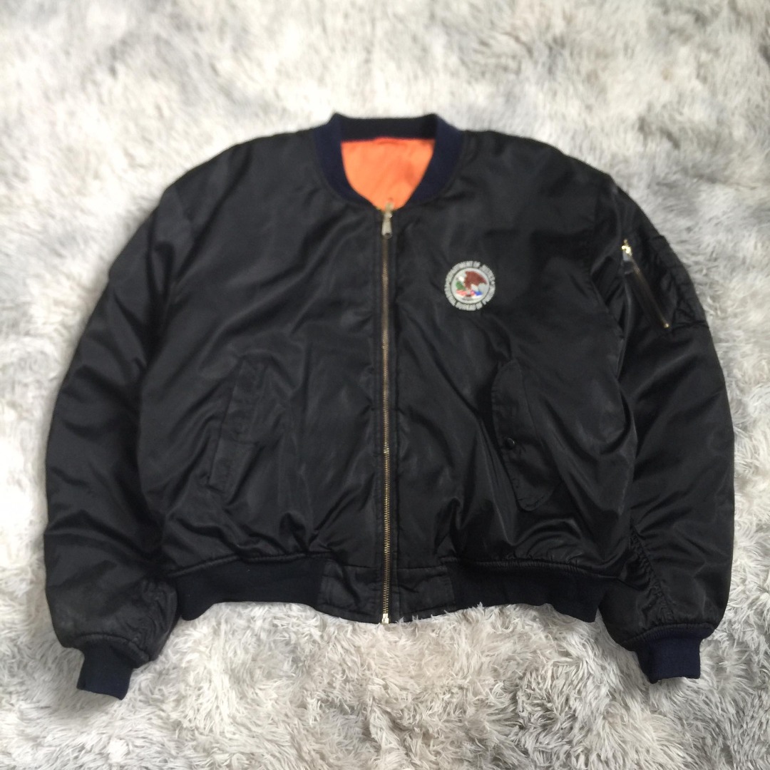 bomber jacket, Men's Fashion, Coats, Jackets and Outerwear on Carousell