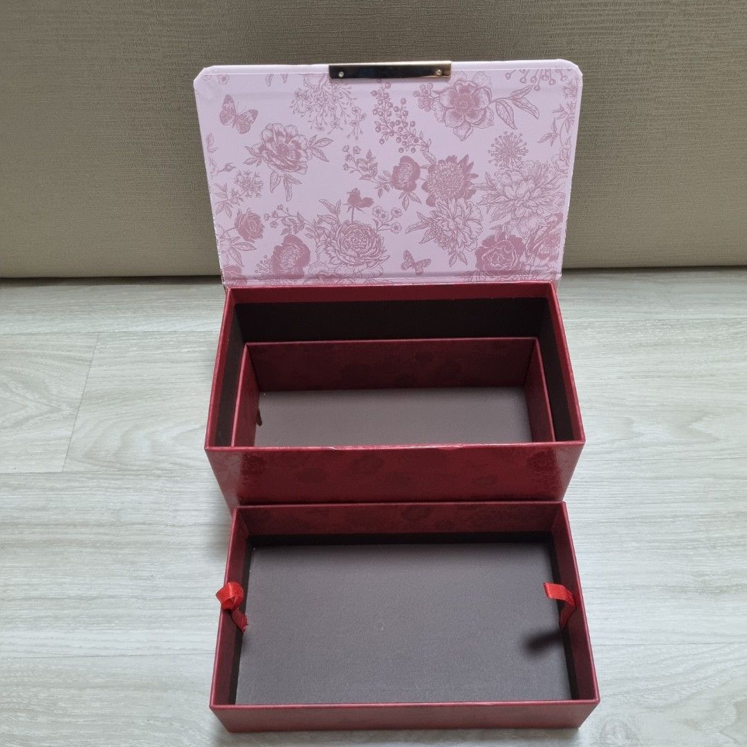 Book Like Storage Box with Magnetic Clasp, Furniture & Home Living ...