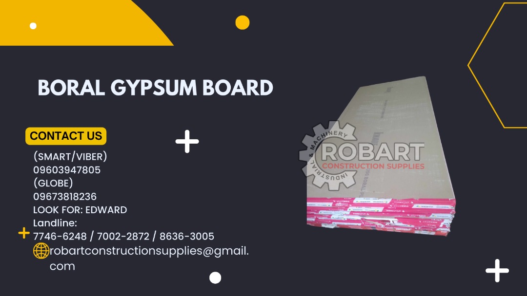 BORAL GYPSUM BOARD, Commercial & Industrial, Construction & Building ...