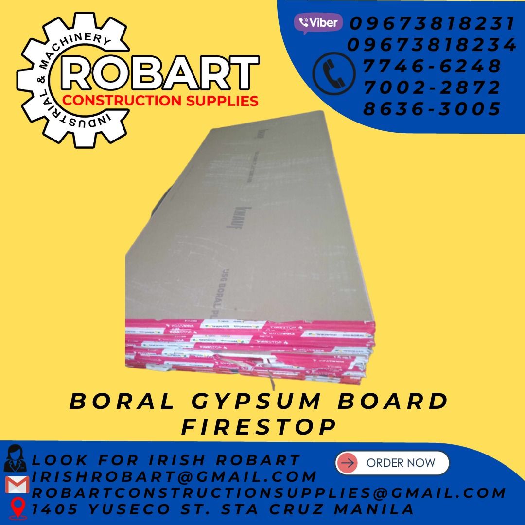 Boral Gypsum Board Firestop, Commercial & Industrial, Construction ...