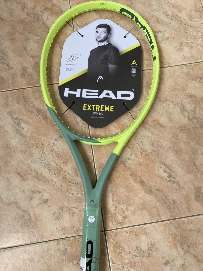 Brand New Head Extreme MP Tennis Racquet, Sports Equipment, Sports ...