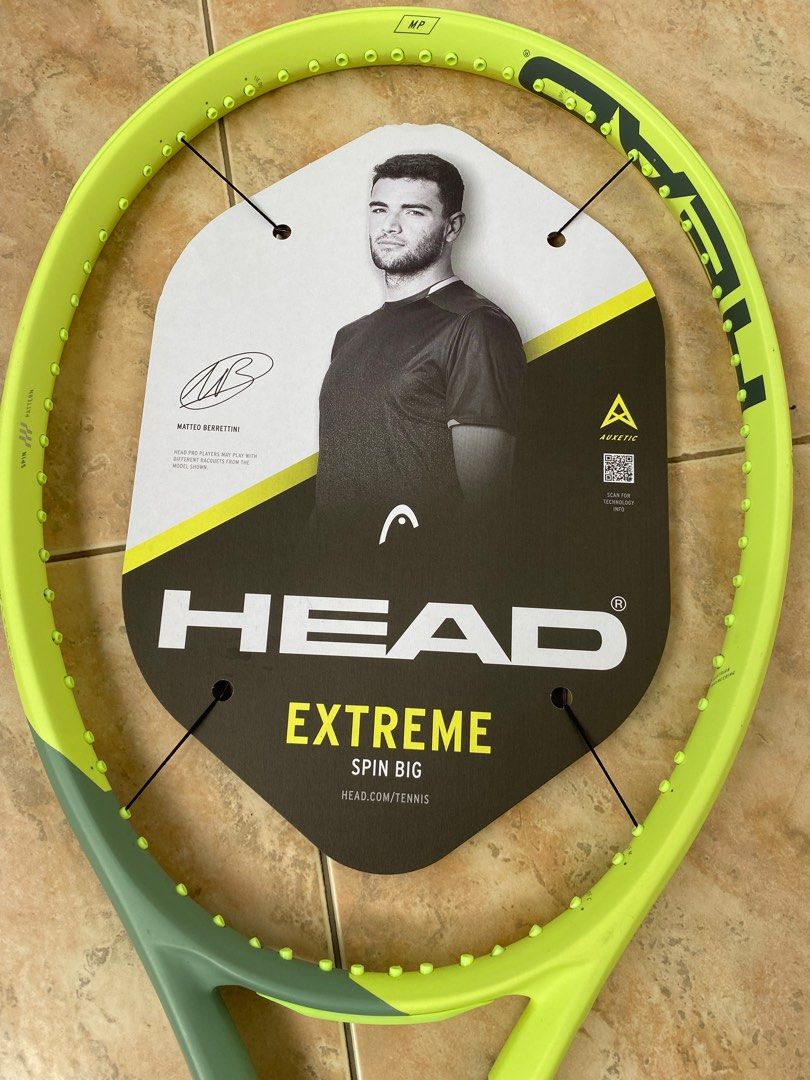 Brand New Head Extreme MP Tennis Racquet, Sports Equipment, Sports ...