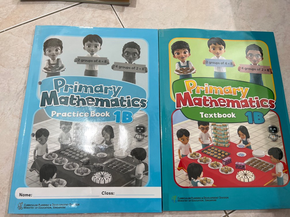Brand New P1 Primary Mathematics Textbook 1B, Hobbies & Toys, Books ...