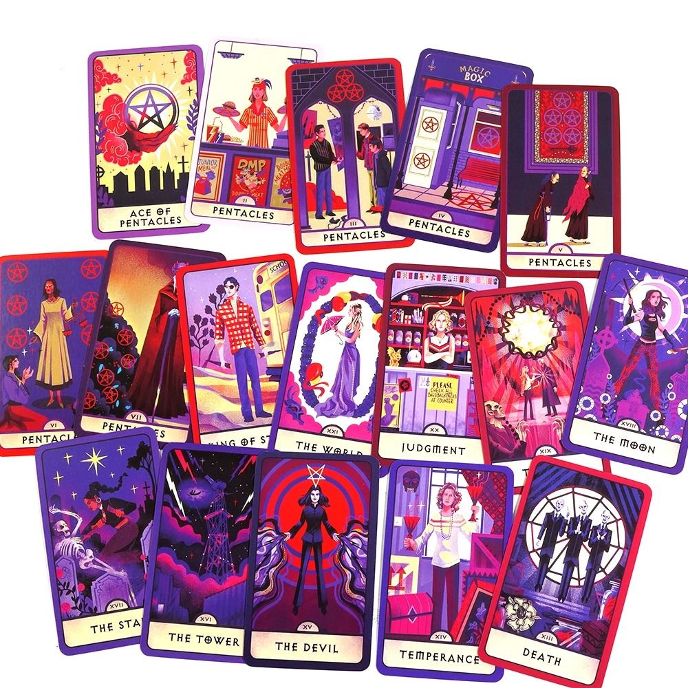 Buffy the Vampire Slayer Tarot 78 cards Deck Follow the wisdom of Buffy ...