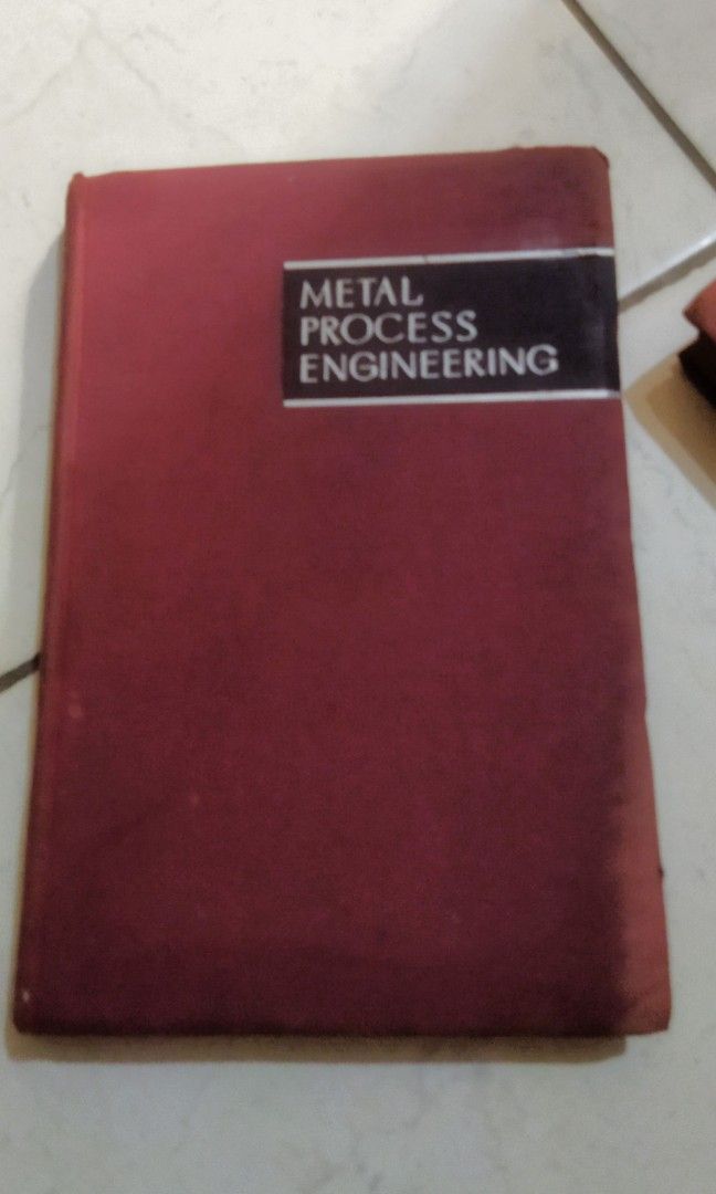 Buku import Metal Procesd Engineering, Buku & Alat Tulis, Buku ...