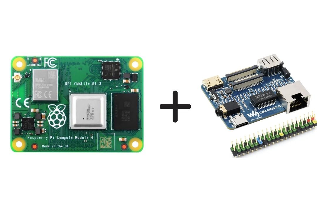 [BUNDLE SET] [CM4104008] Raspberry Pi Compute Module 4, 4GB RAM, 8GB ...