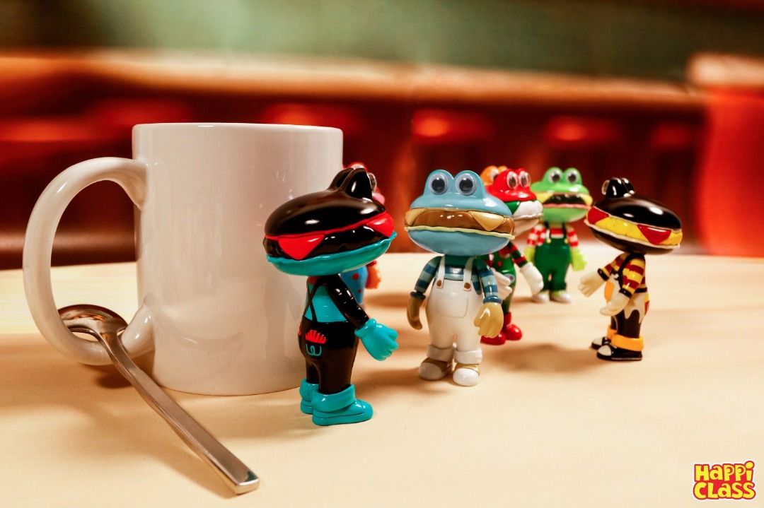 BURGER KUN BLIND BOX SERIES BY HAPPI CLASS, Hobbies & Toys, Toys ...