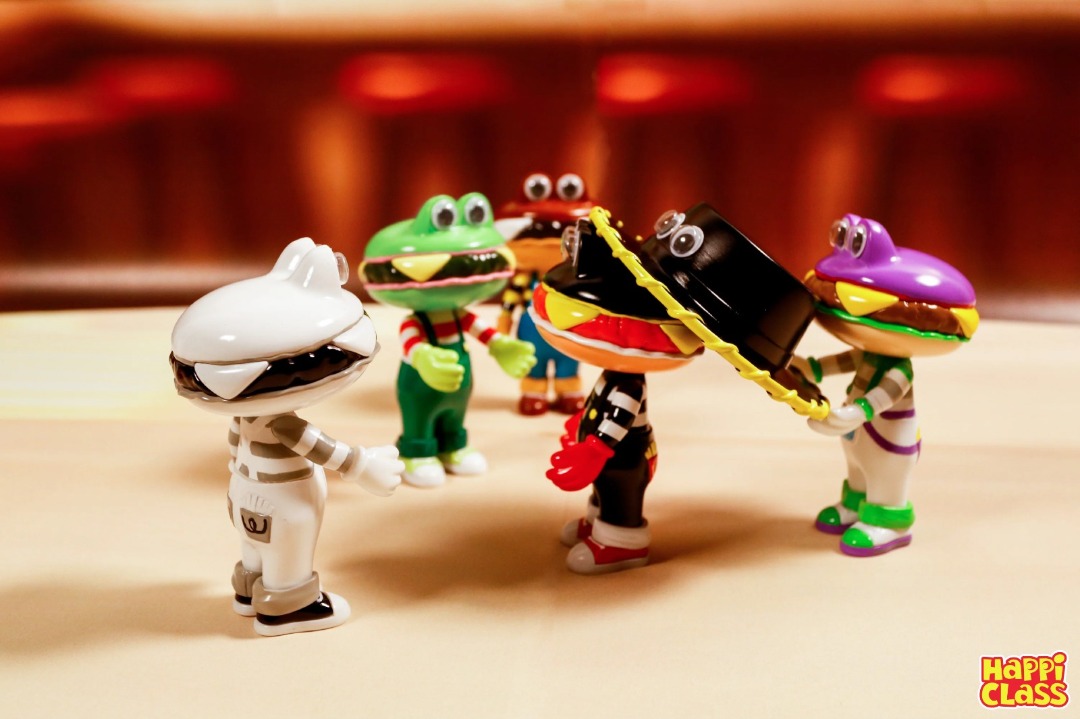 BURGER KUN BLIND BOX SERIES BY HAPPI CLASS, Hobbies & Toys, Toys ...