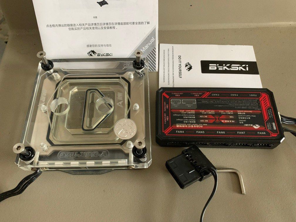 Bykski CPU-XPR-A CPU water cooling block, Computers & Tech, Parts ...