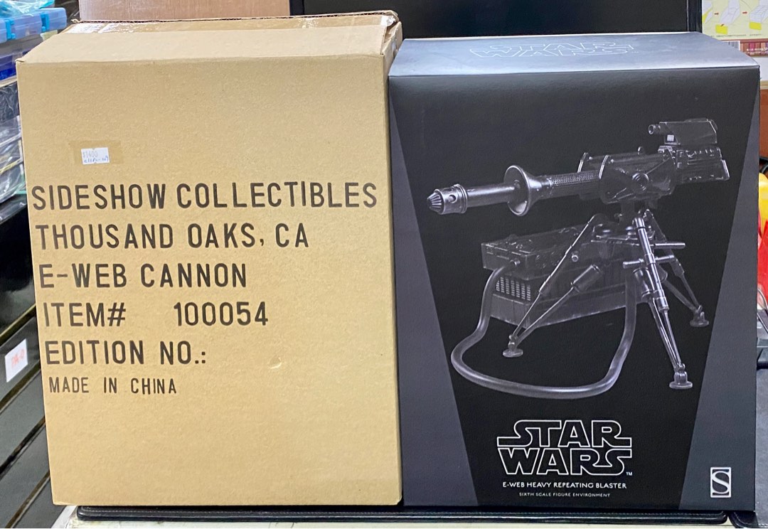 C1182-209 SIDESHOW STAR WARS 星球大戰 E-WEB HEAVY REPEATING BLASTER SIXTH ...